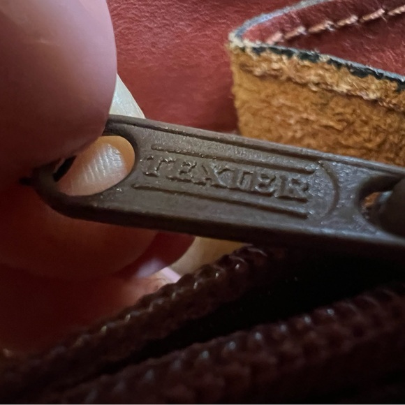 Texier | Bags | Texier Genuine Leather Cognac Brown Briefcase With ...